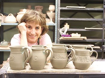 Handmade Pottery and Stoneware by Birch Mountain Pottery of Tolland, CT.